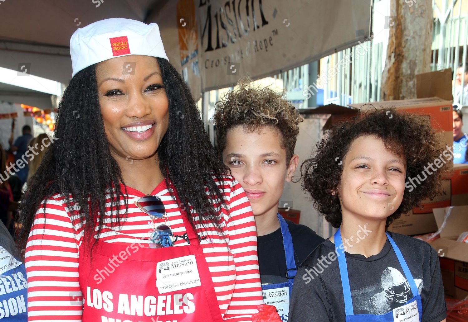 Garcelle Beauvais Jaid Thomas Nilon Jax Editorial Stock Photo - Stock ...