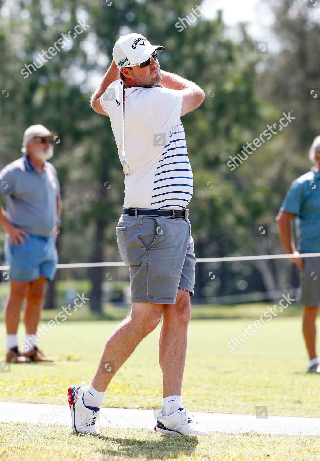 Mark Leishman Plays Iron During Proam Editorial Stock Photo - Stock ...