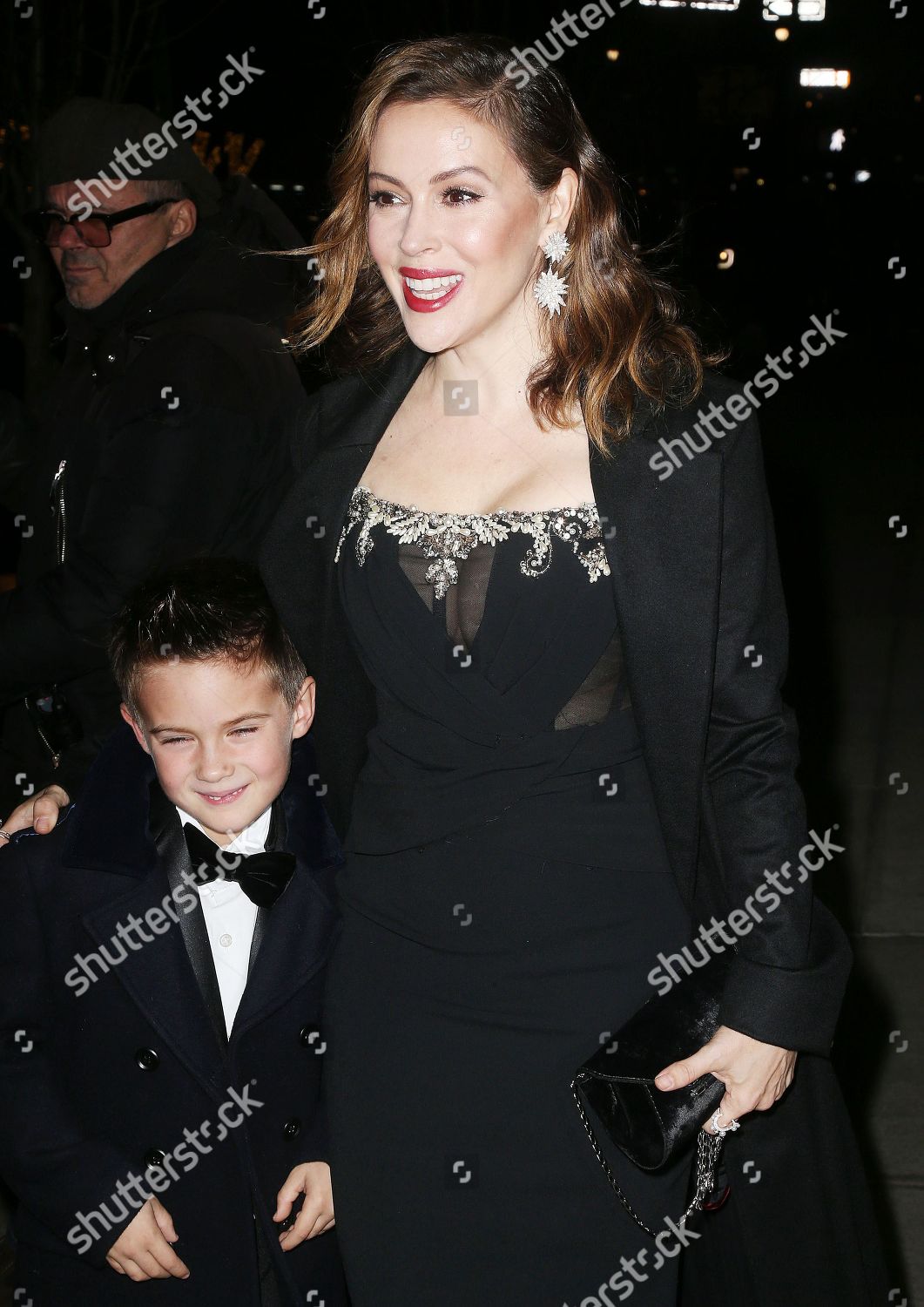 Alyssa Milano Milo Thomas Editorial Stock Photo - Stock Image ...